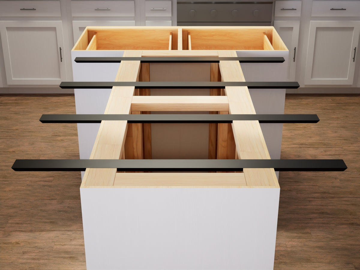 Double Sided Island Support Bracket | Countertop Support – Legacy Brackets