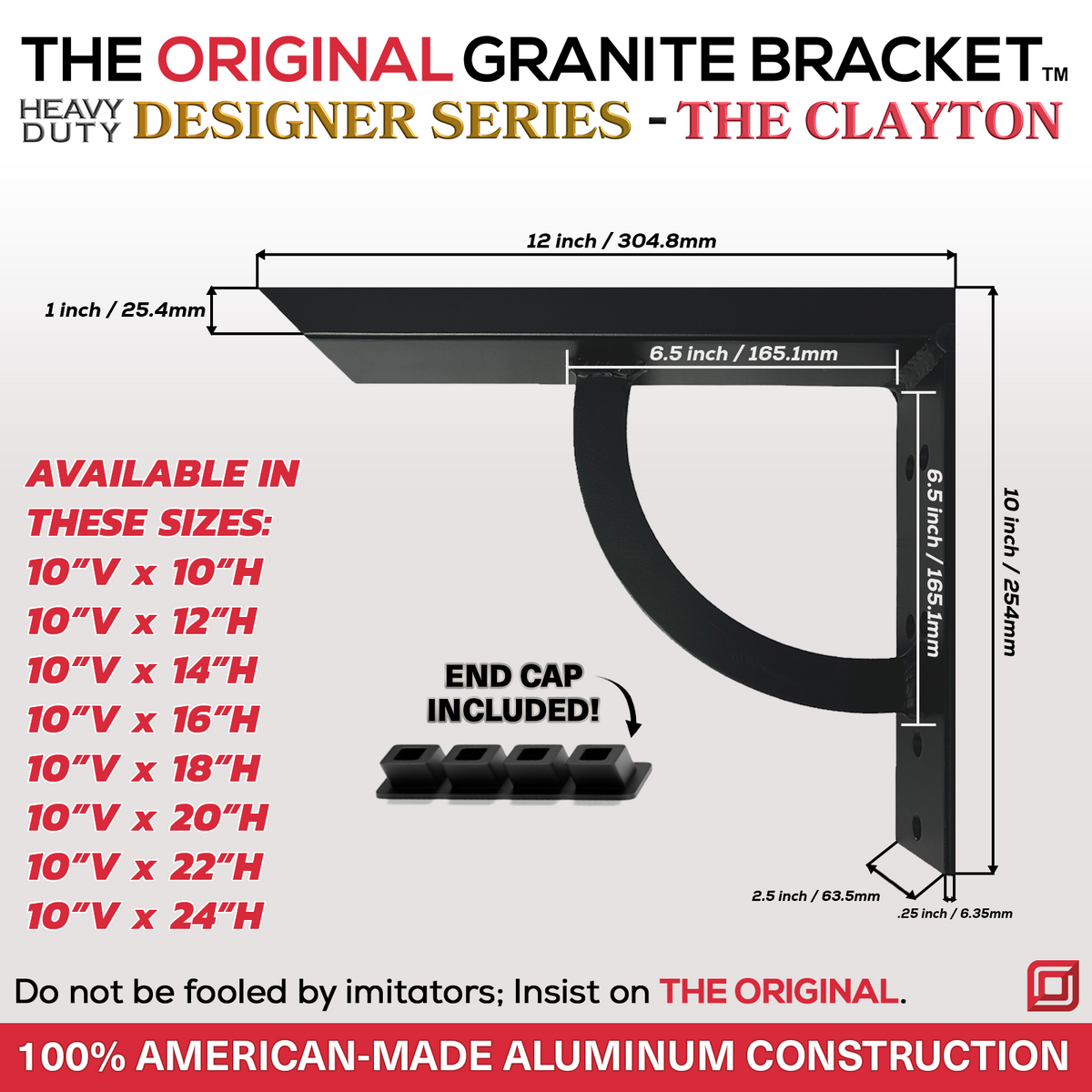 The Original™ Designer Series Bracket – Legacy Brackets