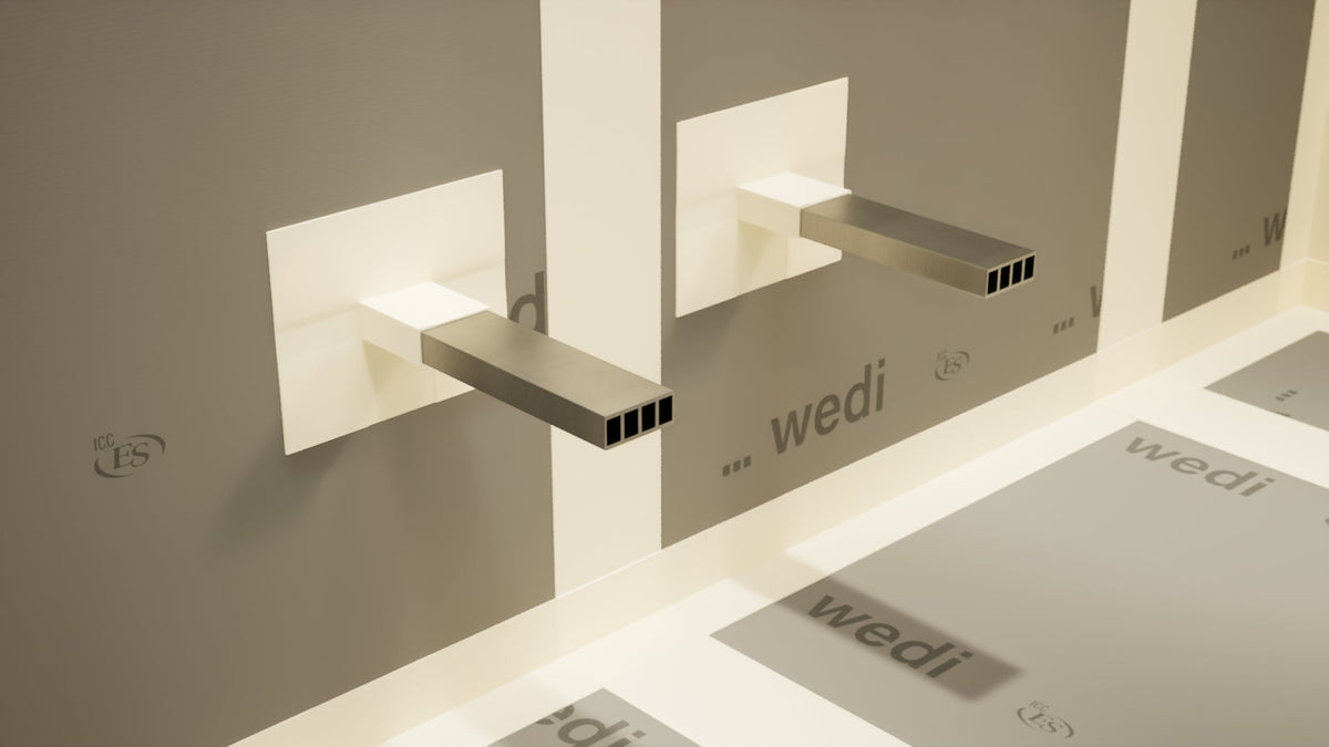 The Original Floating Shower Bench Kit­™ with Wedi® | Buy Today ...
